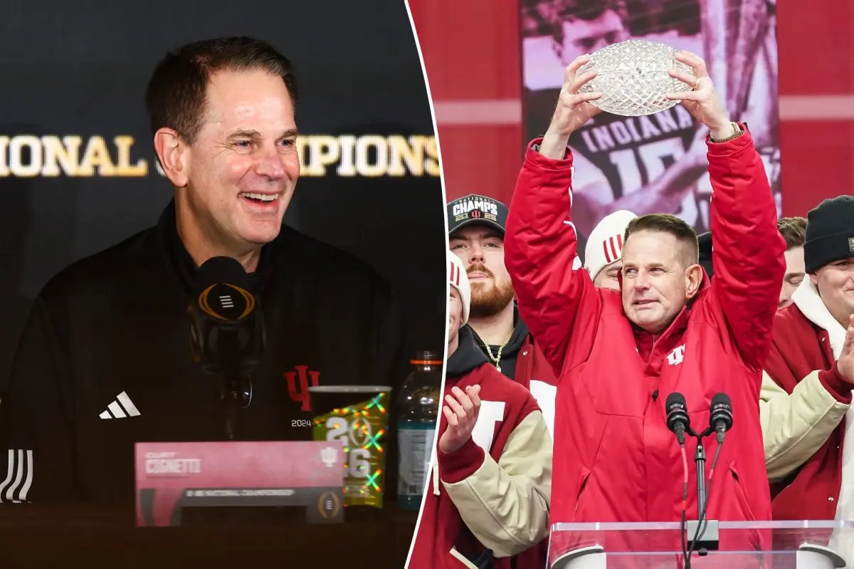Indiana coach Curt Cignetti joins rare club with notable salary bump ...
